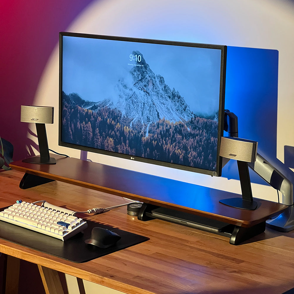 Premium Monitor Stand - Desk Shelf