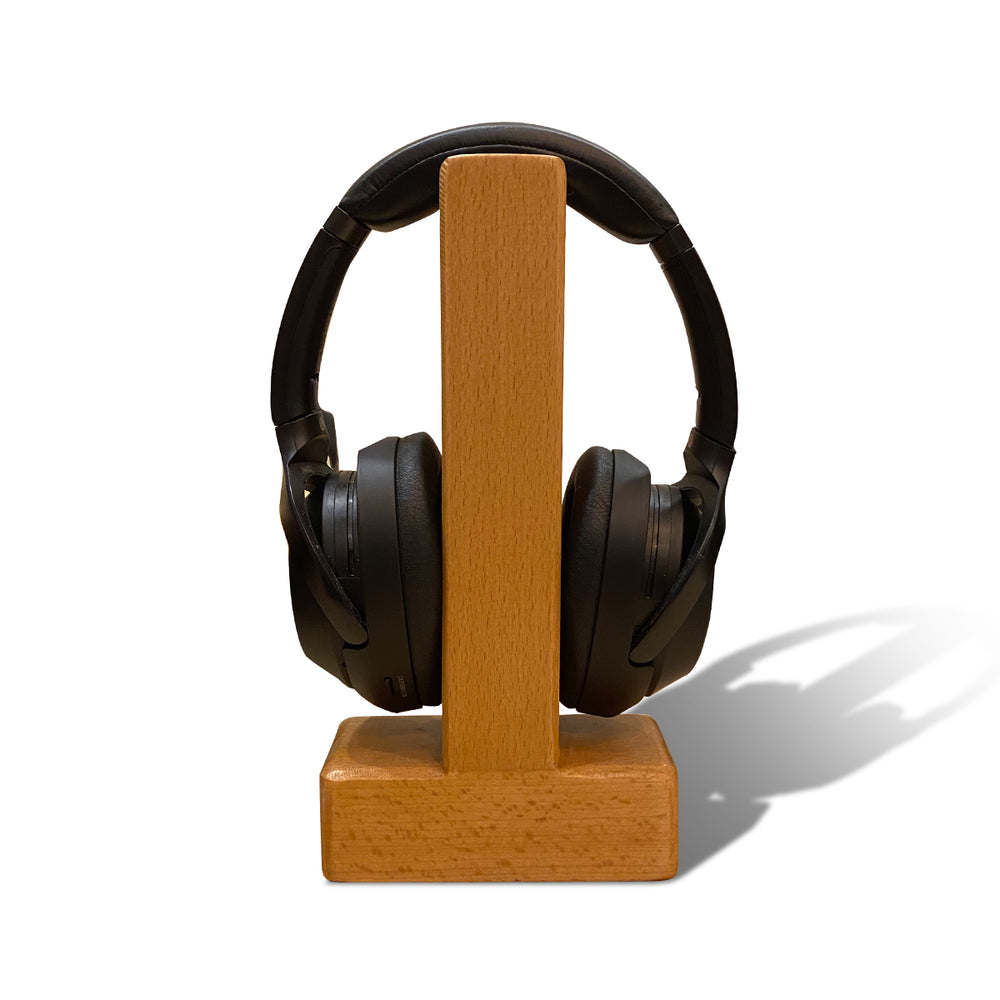 Wood Headphone Stand